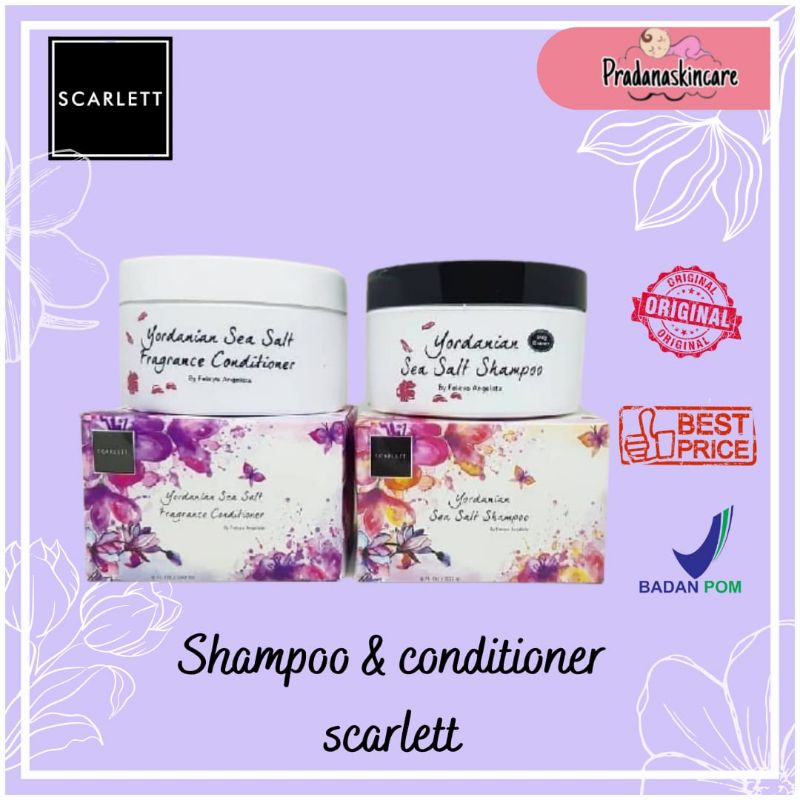 Jual Shampoo scarlett | conditioner scarlett by felicya angelista ...