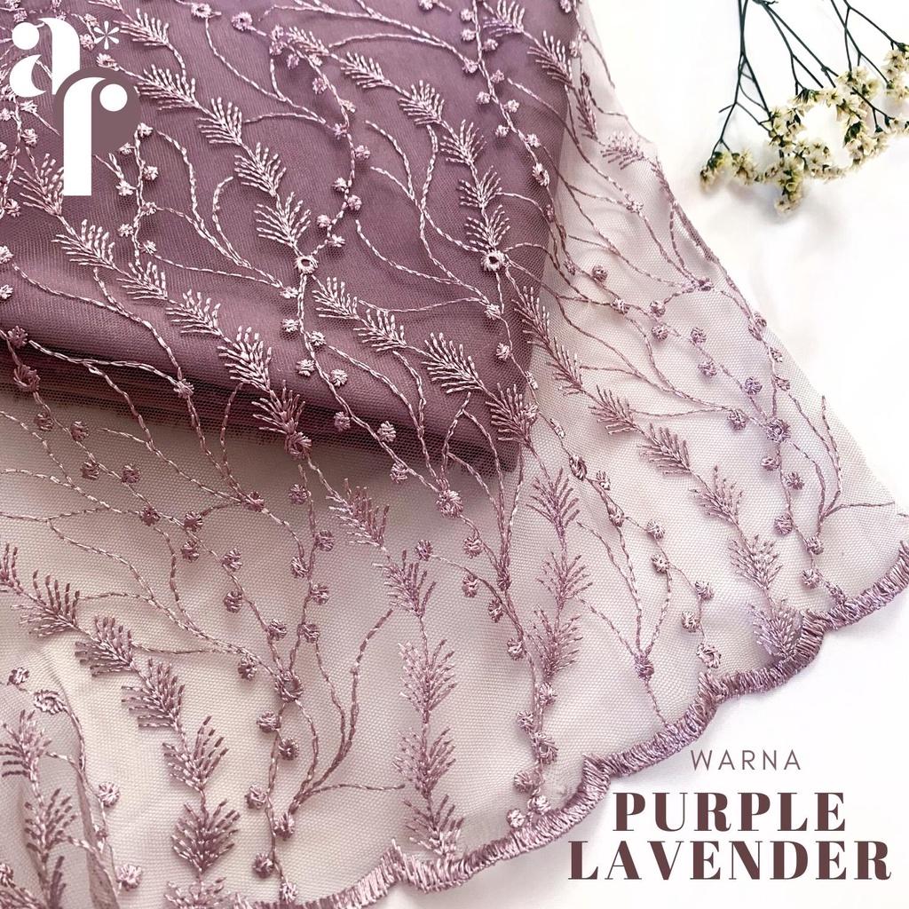 Jual ½ meter Kain Brukat Premium Willow Motif / Brokat Tile Prancis ...