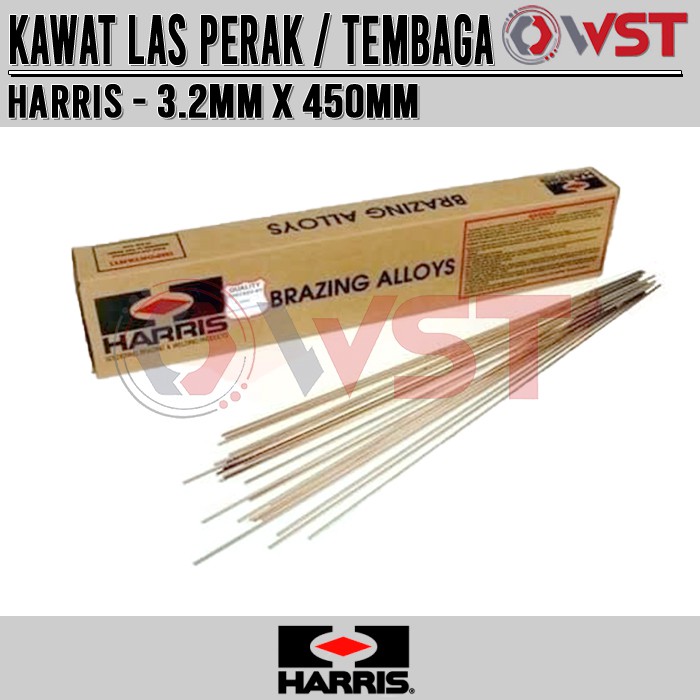 Jual Kawat Las Perak Harris Brazzing Alloys / kawat las Tembaga / Perak ...