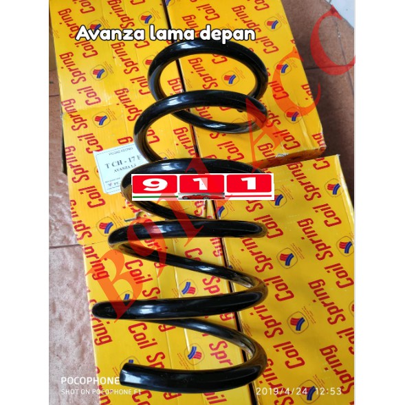 Jual COIL SPRING PER KEONG DEPAN AVANZA VVTI 1300CC | Shopee Indonesia