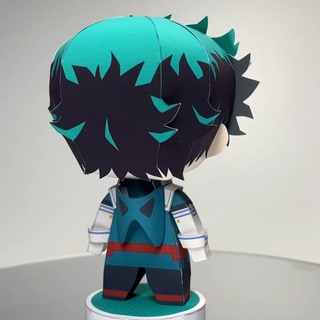 Jual Chibi Izuku Midoriya Deku My Hero Academia Miniature Papercraft ...