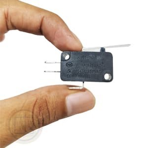 Jual Micro Limit Switch sensor pembatas SPDT 16A 250V AC Plat pendek | Shopee Indonesia