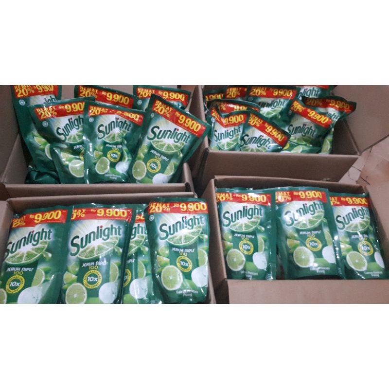 Jual Sunlight Sabun Cuci Piring Jeruk Nipis 910, 650ml 420ml | Shopee Indonesia