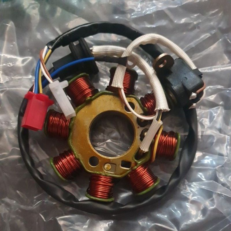 Jual Spull Assy Apache 160/180 TVS ( stator assy ) | Shopee Indonesia