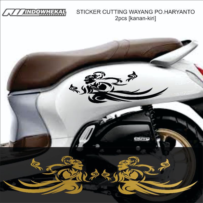 Jual STICKER CUTTING WAYANG PO HARYANTO UNTUK BODI MOTOR/MOBIL | Shopee ...