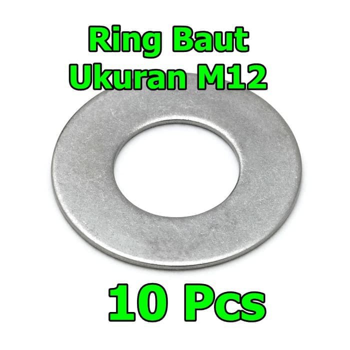 Jual Ring Baut Ukuran M12 isi 10 Pcs per pack | Shopee Indonesia