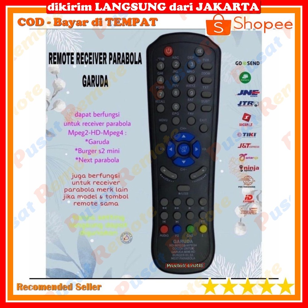Jual Produk Terbaik Remote MATRIX GARUDA/BURGERs S1/S2 Parabola ...