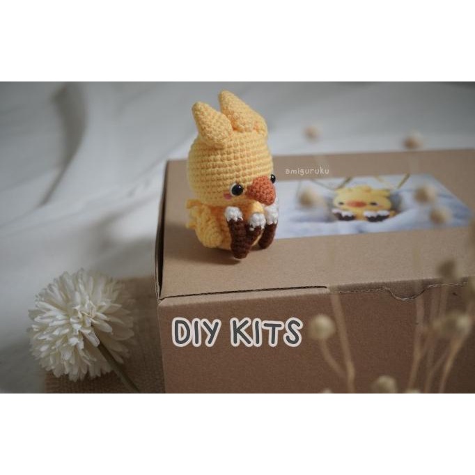 Jual DIY Kits Amigurumi Chocobo Crochet Boneka Rajut | Shopee Indonesia