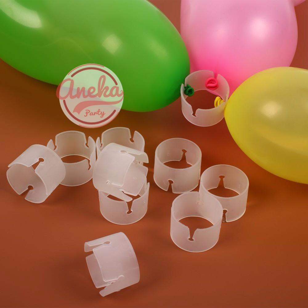 Jual klip anulus balon dekorasi tiang / klip anulus / klip balon gate ...