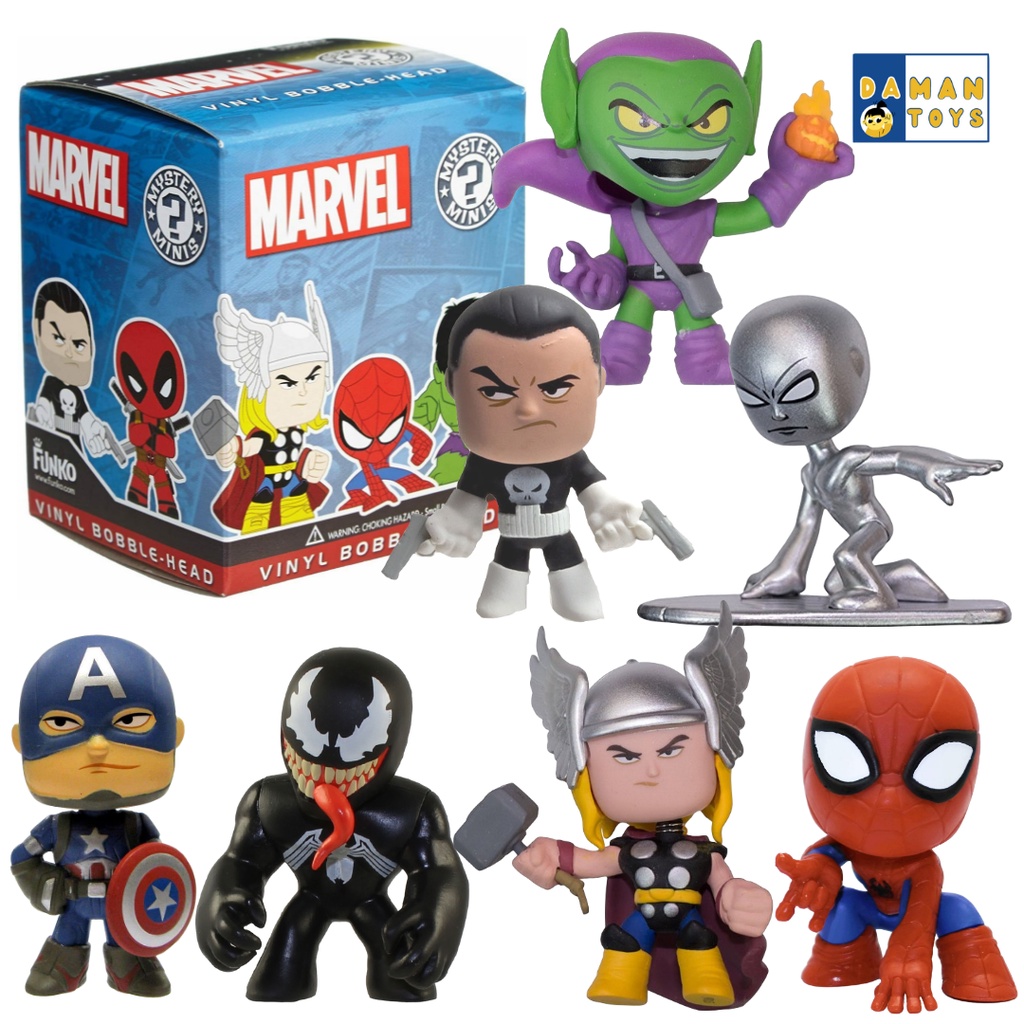 Jual Funko Mystery Minis Marvel Bobble-Head Green Goblin Ice Man ...