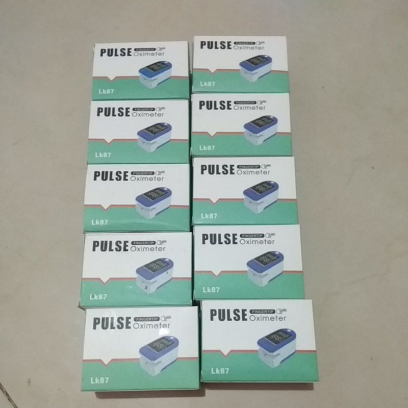 Jual Fingertip Pulse Oximeter LK 87 Spo2 Alat ukur Kadar Oxigen Darah 2 ...
