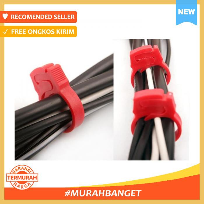 Jual Klip Kabel - Cable Clips 6Pcs Cc 901 Putih - Pengikat & Perekat ...