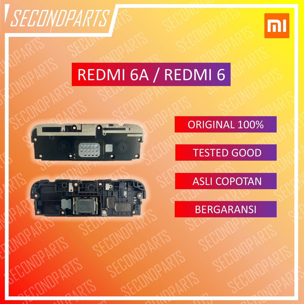 Jual SPEAKER MUSIC BUZZER LOUDSPEAKER REDMI 6A / 6 ORIGINAL COPOTAN ...