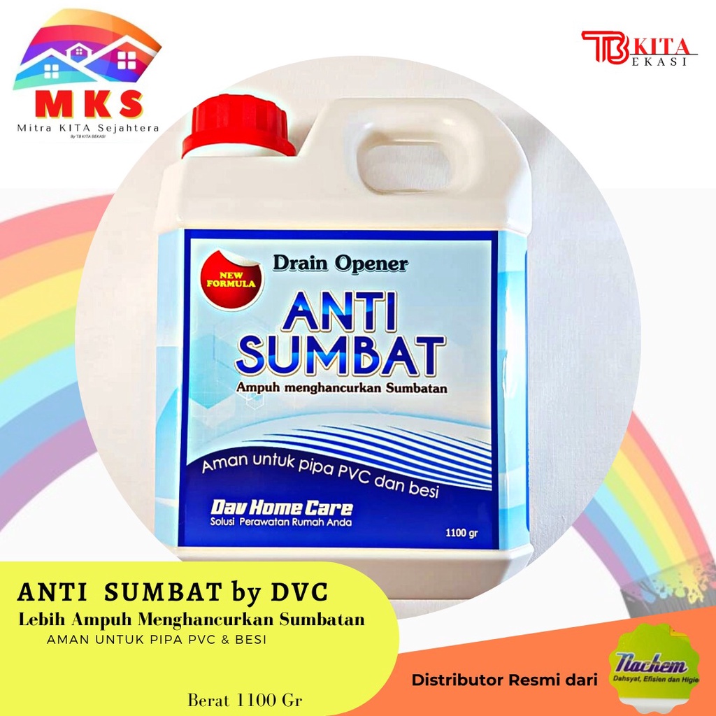 Jual ANTI SUMBAT DAV HOME CARE 1200GR/ANTI SUMBAT DHC /ANTI MAMPET ...