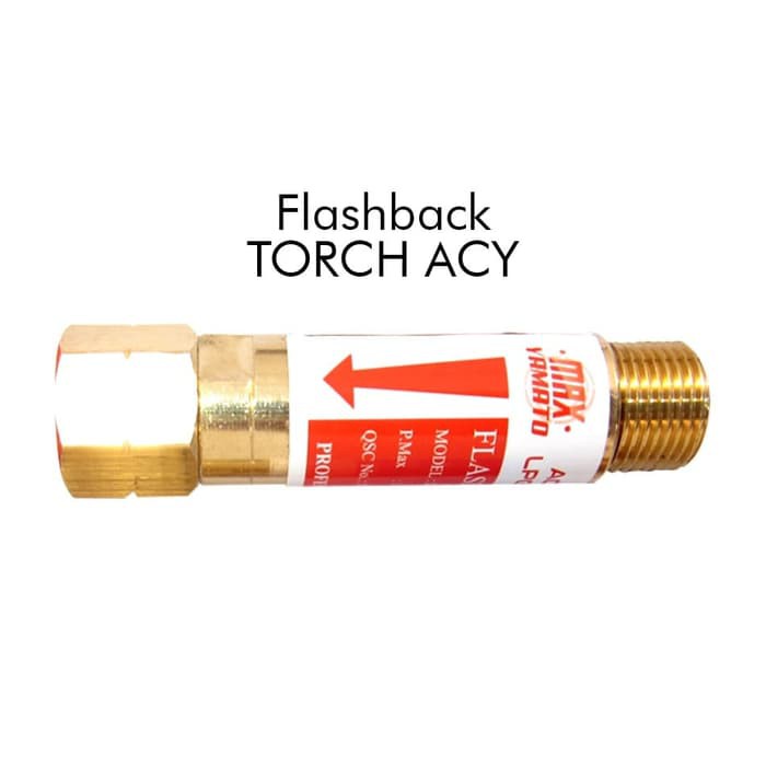 Jual Flashback Torch Acetylene Flash Back Pencegah Arus Arrestor ACY ...