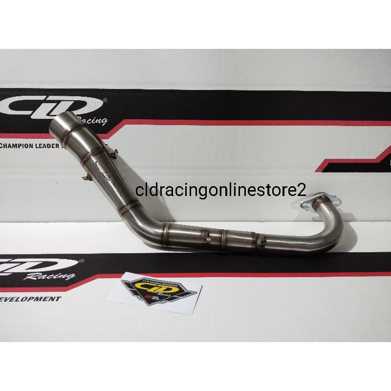 Jual Pipa/Leheran/Header Knalpot CLD Racing Mio j/Mio m3/Fino 125/X ...