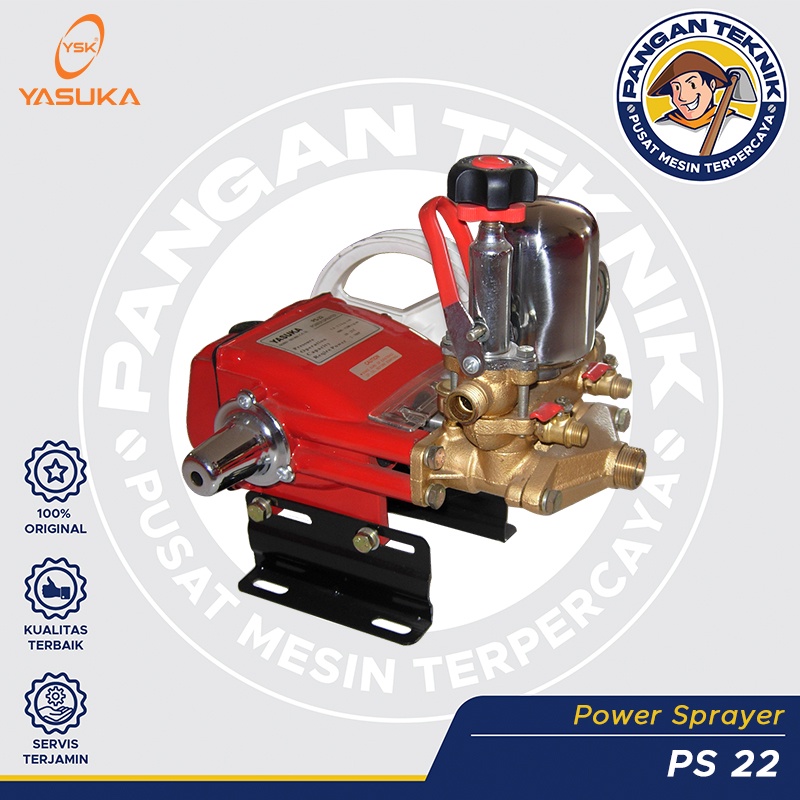 Jual POWER SPRAYER 22 YASUKA (RED) | Shopee Indonesia