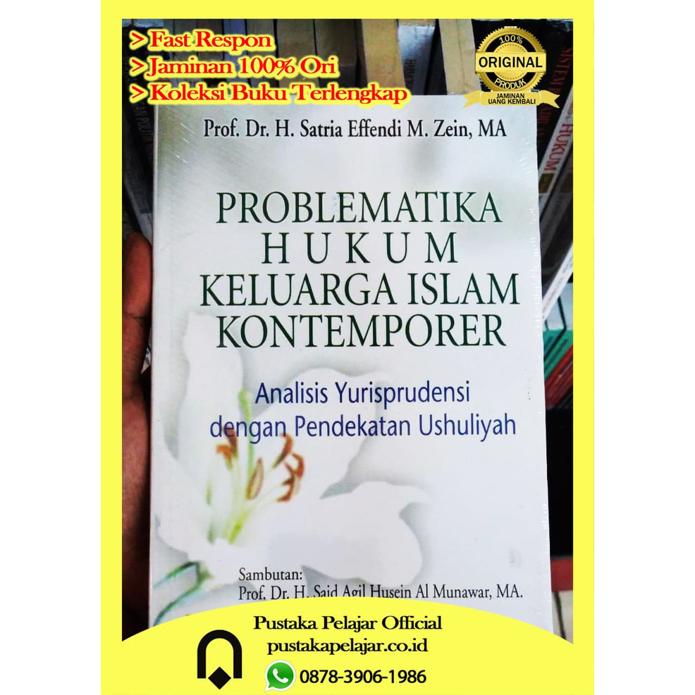 Jual Buku Problematika Hukum Keluarga Islam Kontemporer Satria