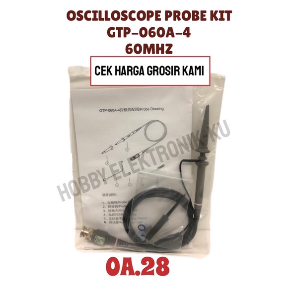 Jual OSCILLOSCOPE PROBE KIT GTP-060A-4 60MHZ | Shopee Indonesia