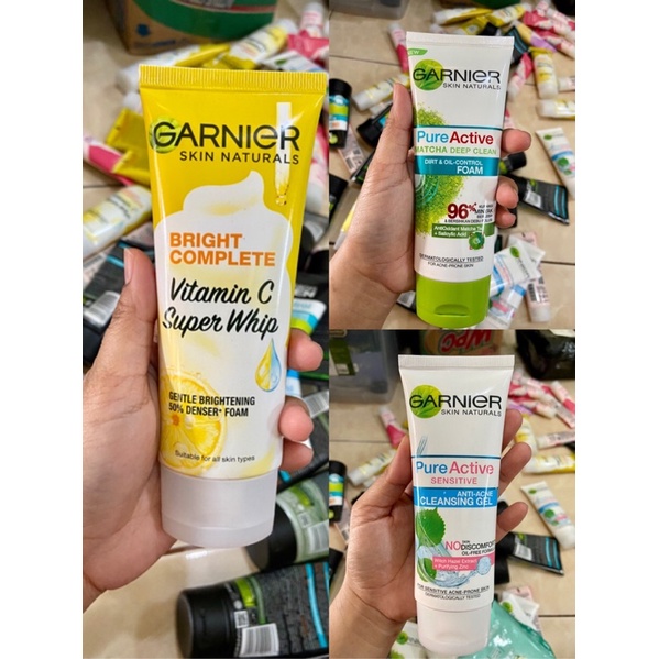 Jual Garnier Facial Foam Pencuci Muka 100ml | Shopee Indonesia