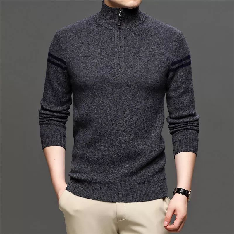 Jual Sweater Rajut Pria Kerah 100% Cotton Bisa Custom | Shopee Indonesia