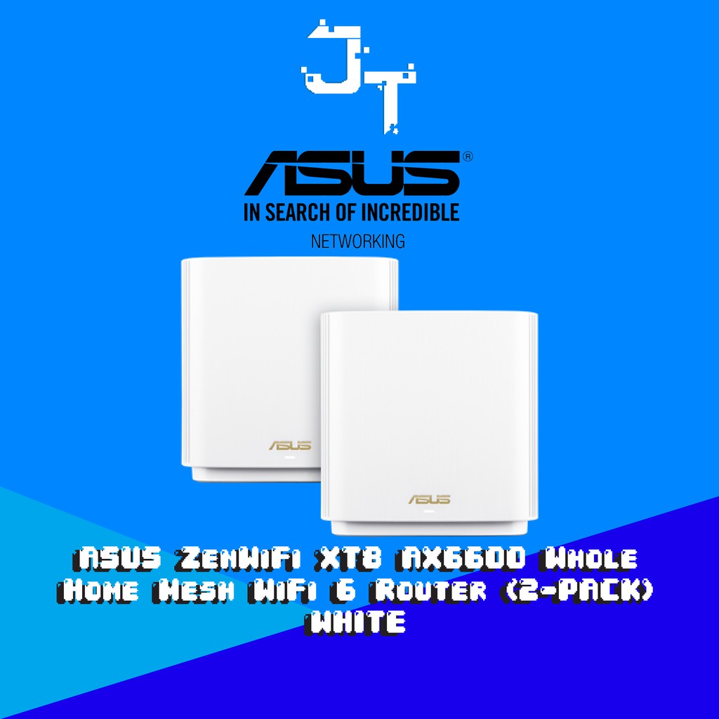 Jual ASUS ZenWiFi XT8 AX6600 Tri-Band WiFi 6 Whole Home Mesh Wireless ...
