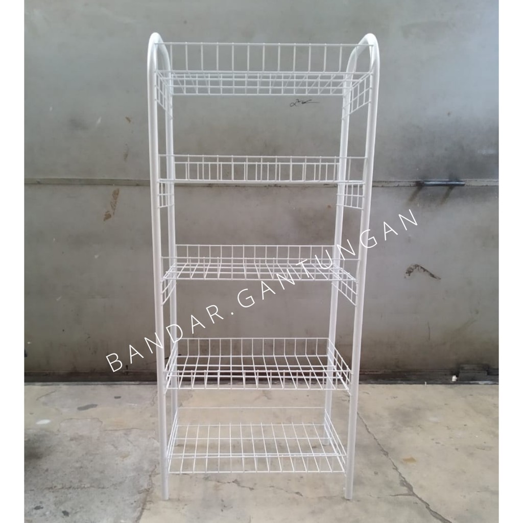 Jual Rak Chiky Susun 5 Rak Makanan Keranjang Makanan Display Rak Jualan ...