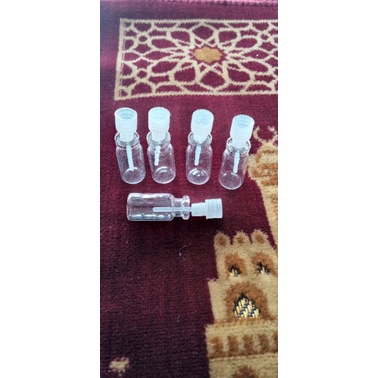 Jual BOTOL 3ML BOTOL TESTER 3 CC ISI 100 PCS SUDAH SAMA TUTUPNYA ...