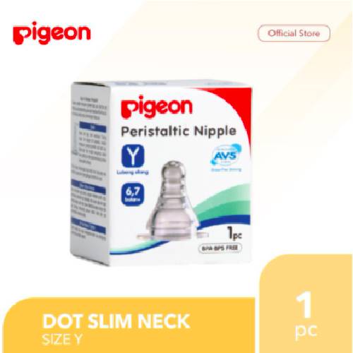 Jual Pigeon Dot Slim Neck Size Y 2 Pcs | Shopee Indonesia