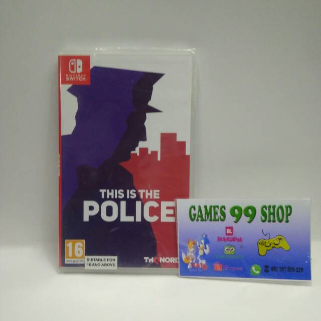 Jual Nintendo Switch This is The Police | Shopee Indonesia