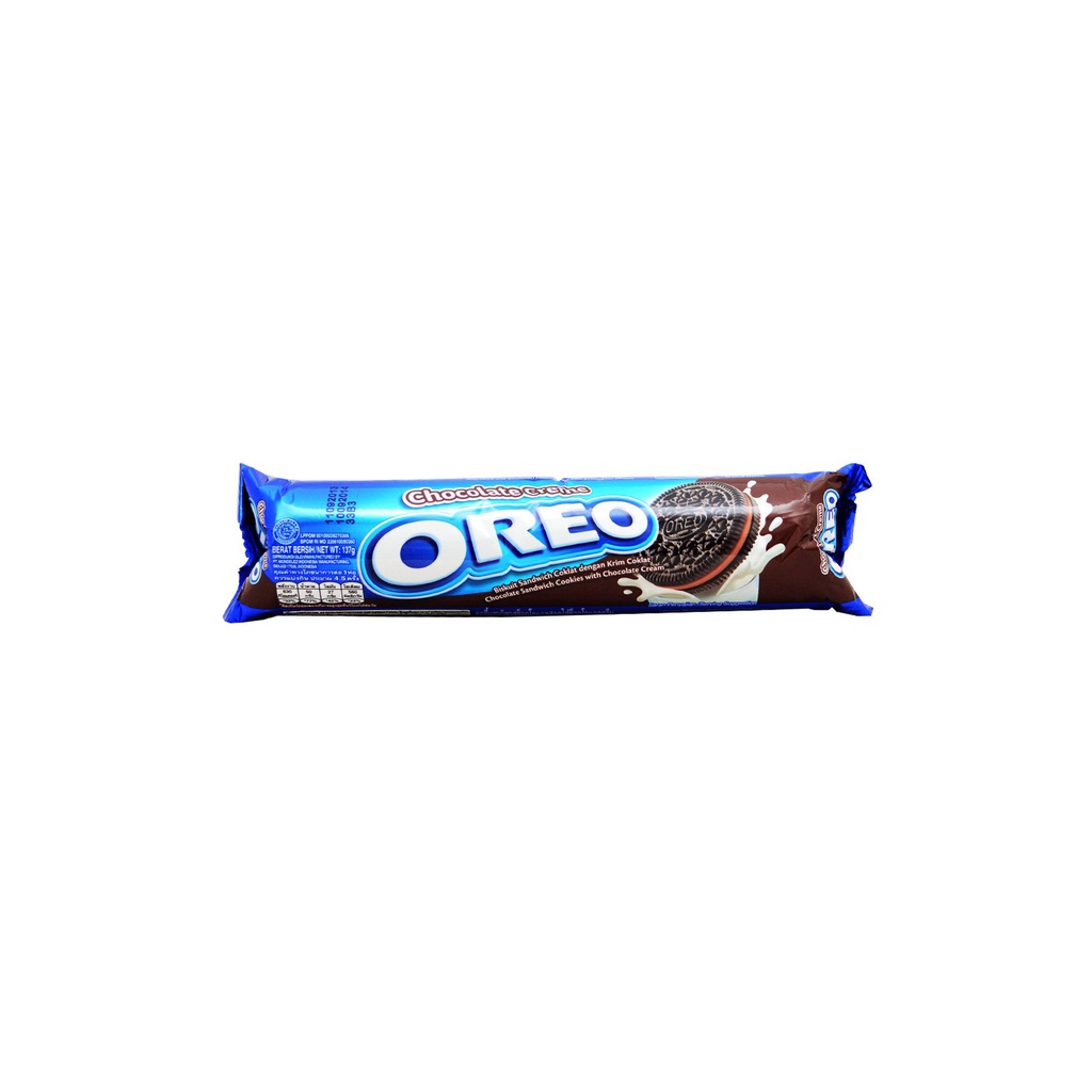 Jual Oreo Chocolate Creme 119.6 Gram Biskuit Makanan Ringan | Shopee ...