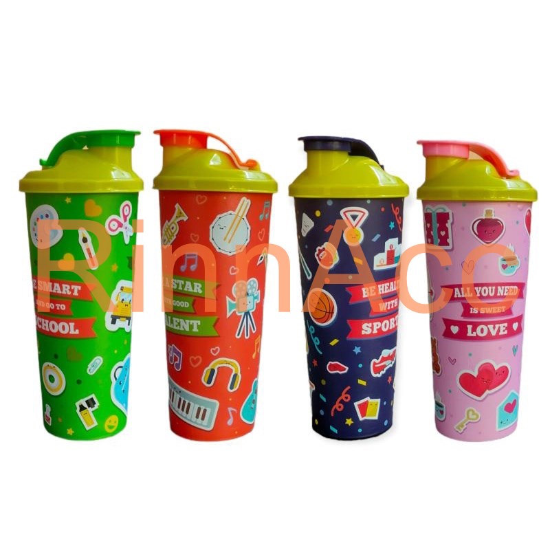 Jual Botol Minum Biggy Ware 450ml Tumbler 450 ml / Gelas Tutup Karakter Lucu Unik Souvenir ...