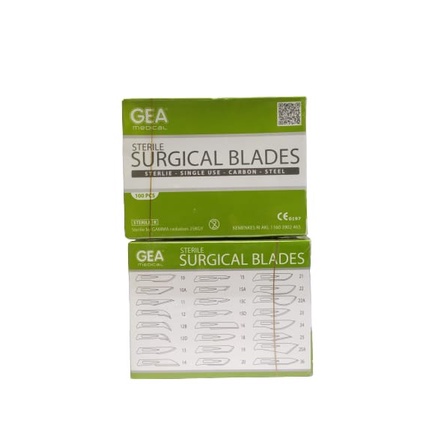 Jual Surgical blade BISTURI pisau bedah mess GEA no 11 | Shopee Indonesia