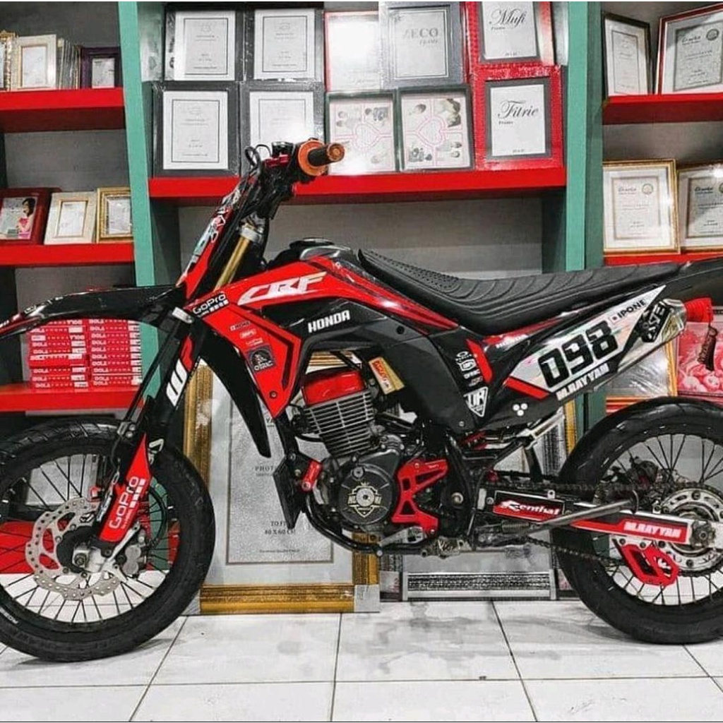 Jual DECAL CRF 150 L FULL BODY CUSTOM DESAIN | Shopee Indonesia