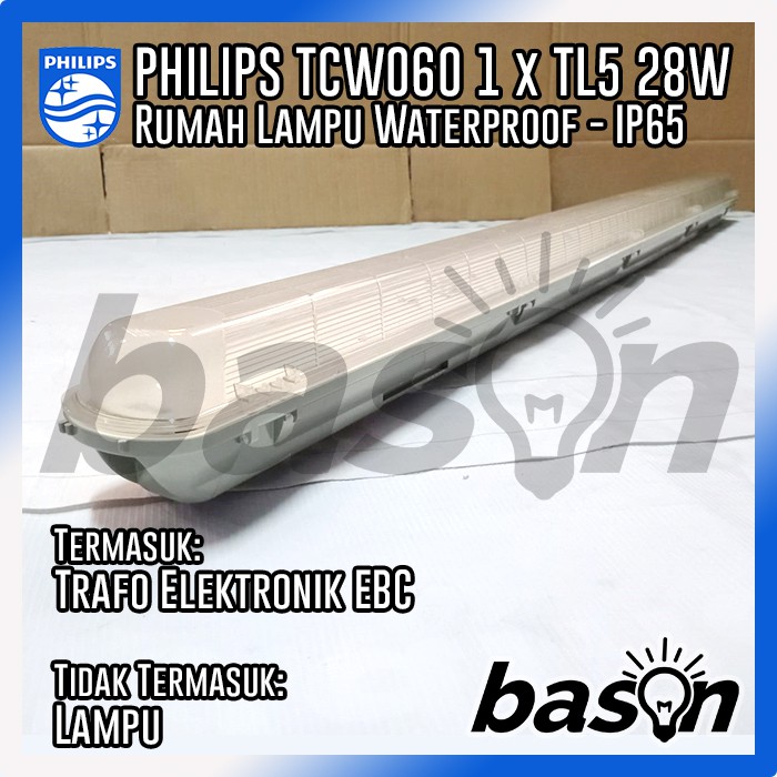 Jual PHILIPS TCW060 1xTL5-28W HF - IP65 Waterproof | Shopee Indonesia