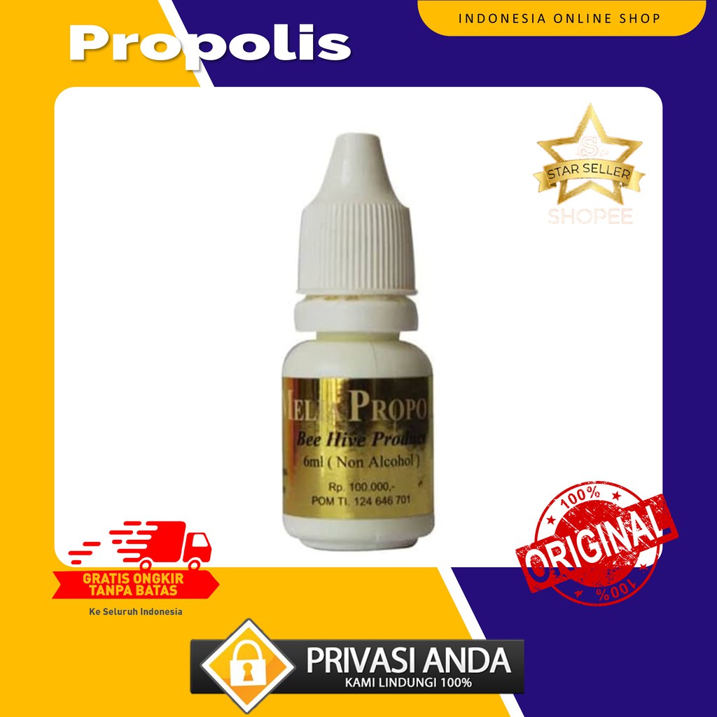 Jual Meli-a Propolis Original Harga Grosir Original 6 ml - Sehat ...