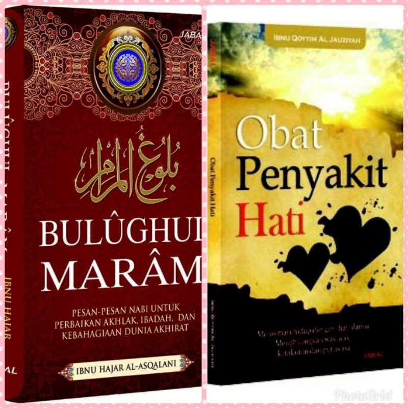 Jual Paket 2 Buku / KITAB Bulughul Maram dan BUKU Obat Penyakit Hati ...
