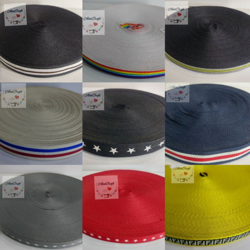 Jual BISBAN MOTIF / TALI MOTIF PER METER | Shopee Indonesia