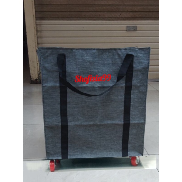 Jual Tas Terpal Roda 4 Muter 360° JUMBO Belanja Plat Besi Kuat Papan ...