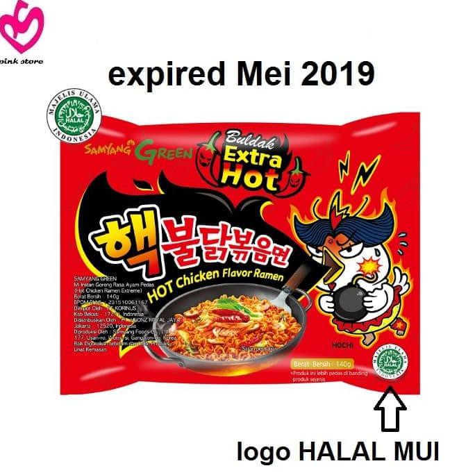Jual Harga Promo Samyang Label Halal Mui Korean Hot Chicken Ramen ...