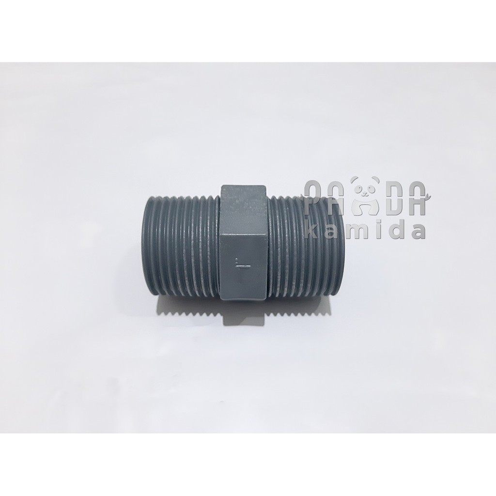 Jual Double Drat 1 in PVC / Double Nepel 1" GREST | Shopee Indonesia