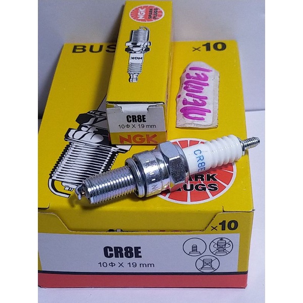 Jual BUSI NGK CR8E, vixion new,vixion,Jupiter mx 150, mxking,freego,aerox,Xeon RC, KLX,KLX ,BF ...