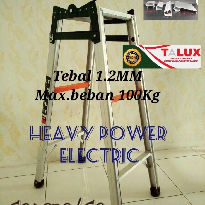Jual Tangga lipat alumunium 1 Meter Talux Carena 1 Meter | Shopee Indonesia