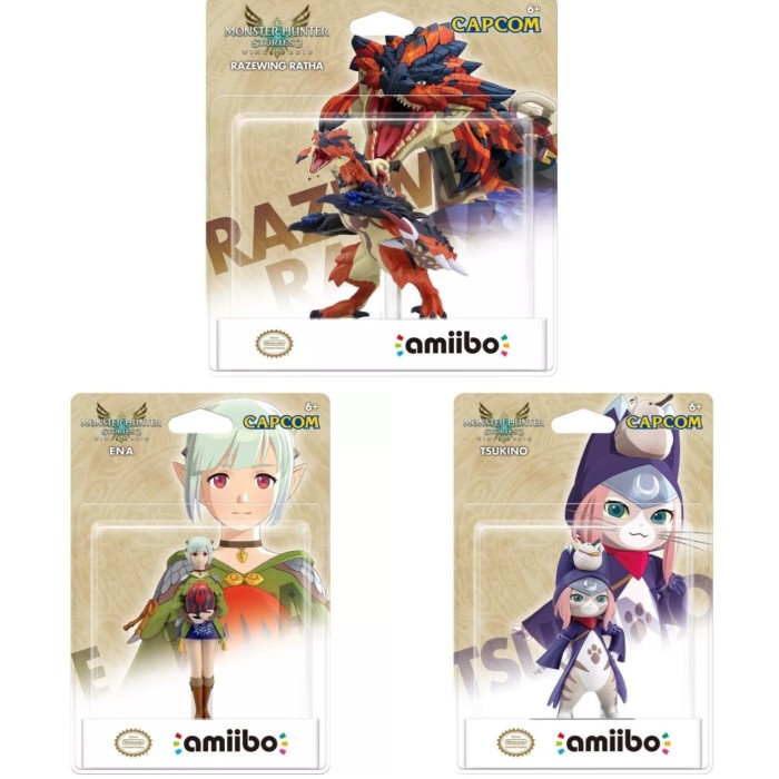 Jual [READY] Amiibo Monster Hunter Stories 2 Razewing Ratha Ena Tsukino ...