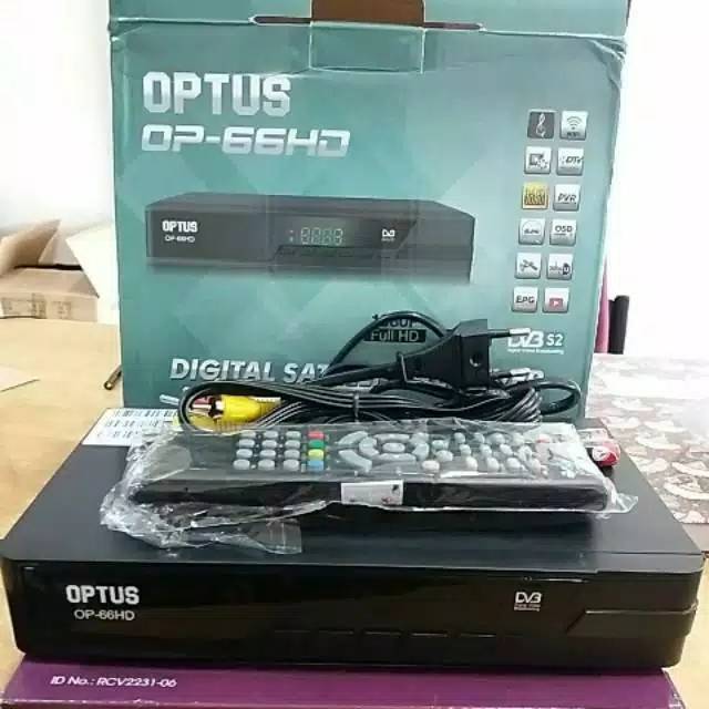 Jual Receiver optus 66hd old generasi pertama ( suport biskey dan vuvu ...