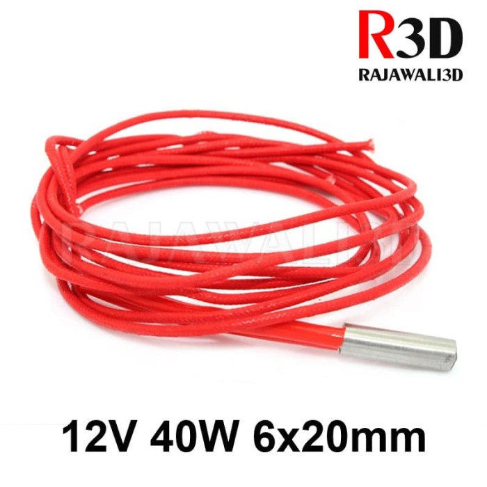 Jual Heat Heating Rod 6x20 12V 40W 6*20mm | Shopee Indonesia