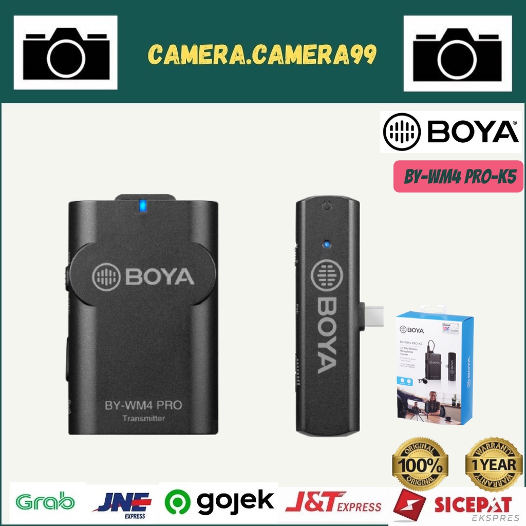 Jual BOYA BY-WM4 Pro-K5 Garansi Resmi | Shopee Indonesia