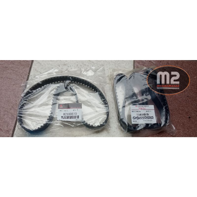 Jual Timing Belt Set Panjang Pendek Pajero Sport Triton 2.5 Original ...