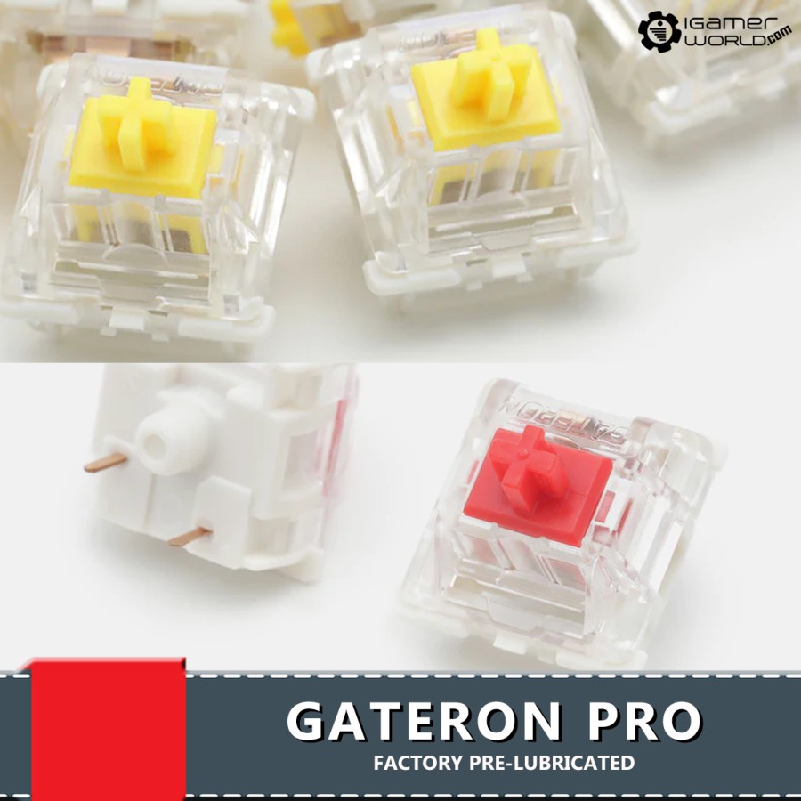 Jual Gateron Pro Switch Factory Pre-Lube for Mechanical Gaming Keyboard ...