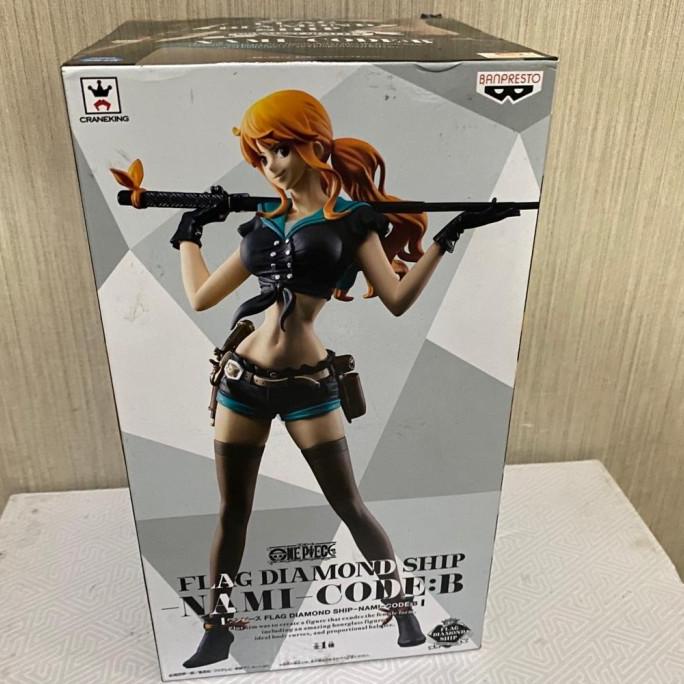 Jual Flag Diamond Ship Fds Nami Code : B - Onepiece Action Figure Titaniawat | Shopee Indonesia
